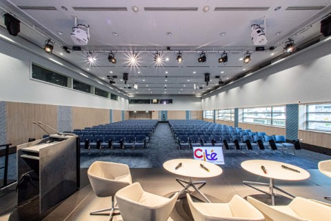 Plan interactif des espaces de la Cité des Congrès de Nantes